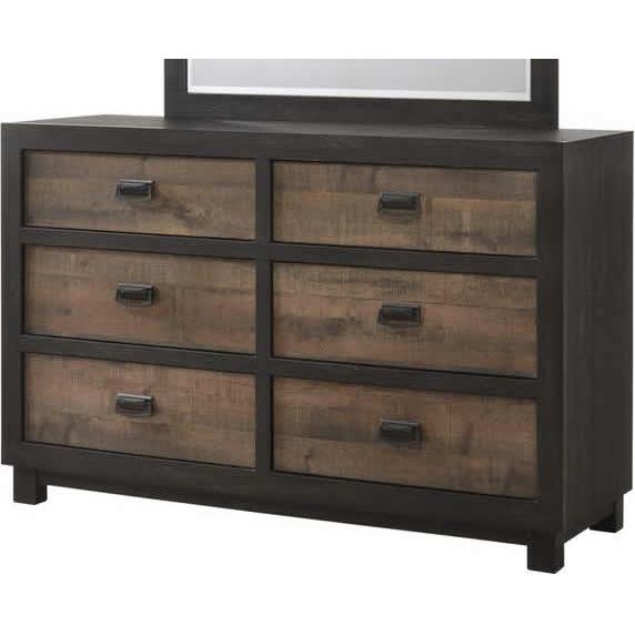 Elements International Harlington 6-Drawer Dresser HG100DR