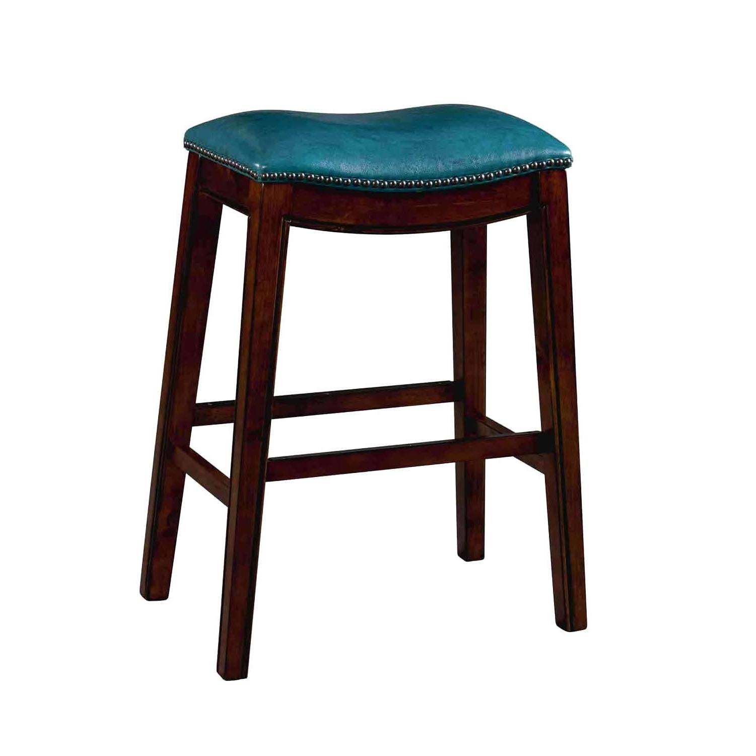 Elements International Fiesta LFS100BSTBL 30" Backless Bar Stool - Blu